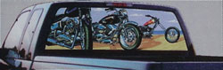 American motorcycle truck window vinyl glasscapes - Stencils And ...
