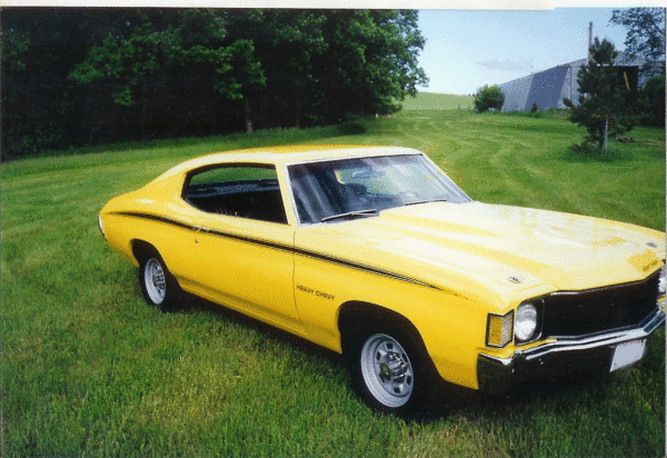 1971-72 Heavy Chevy Chevelle - Stencils And Stripes Unlimited Inc.